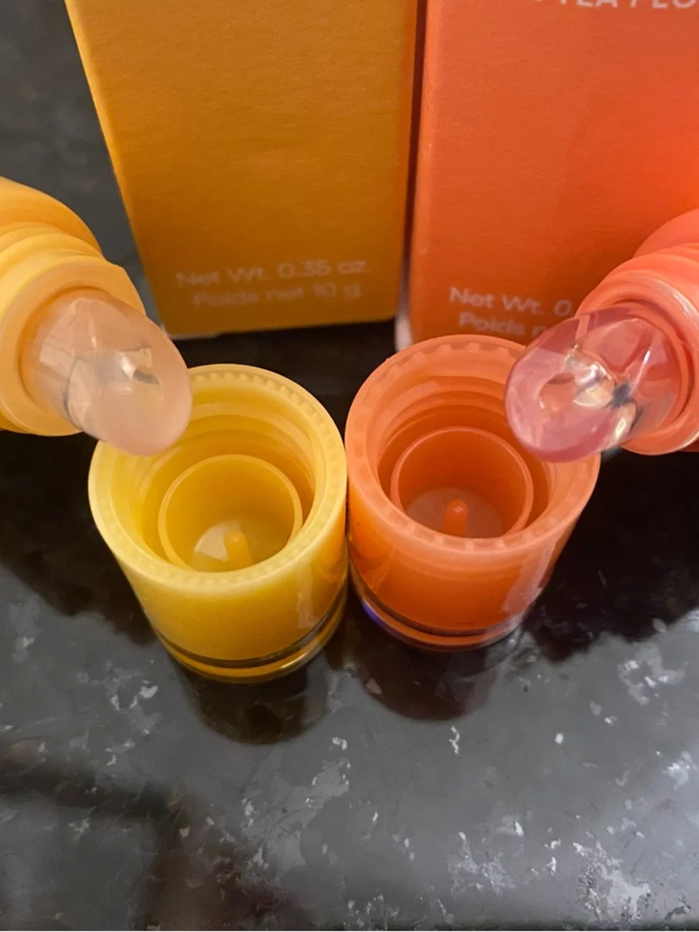LANEIGE | Makeup | Laneige Lip Glowy Balm 2pc Bundle Mango Peach Iced ...